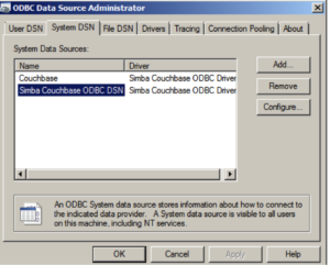 Getting Started with the SIMBA Couchbase ODBC Driver - The Couchbase Blog