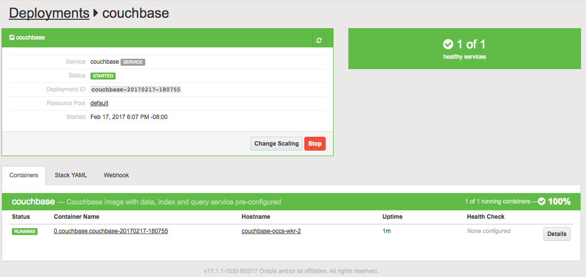 Deploy Docker Container To Oracle Cloud Service
