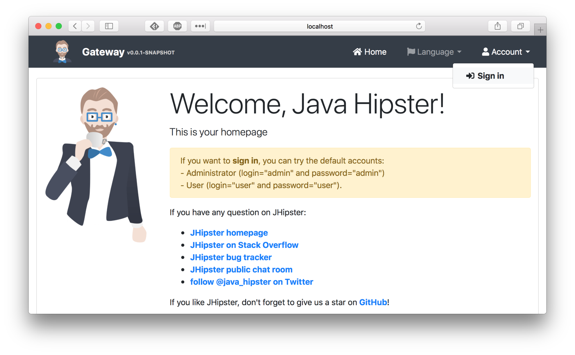 Java microservice architecture with JHipster & Couchbase
