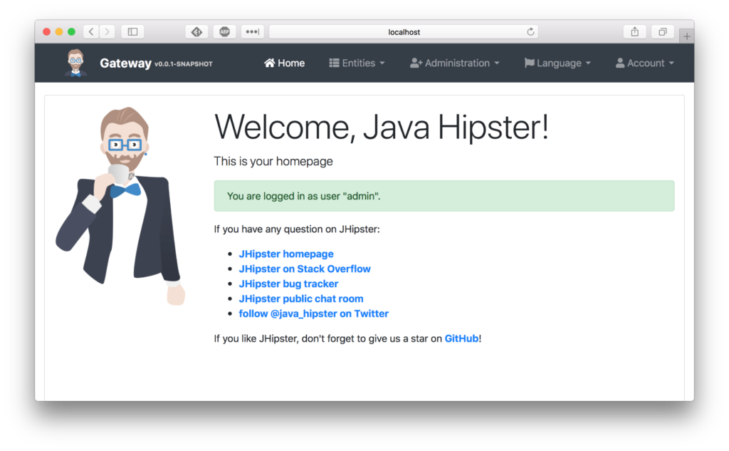 Java microservice architecture with JHipster & Couchbase