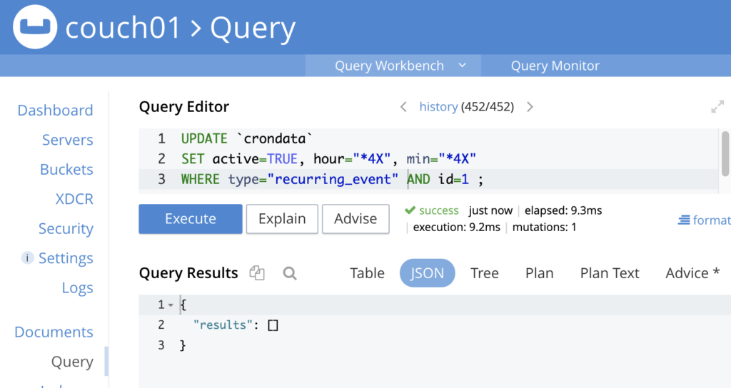 Implementing a Scheduler Via Couchbase Eventing (Part 1)
