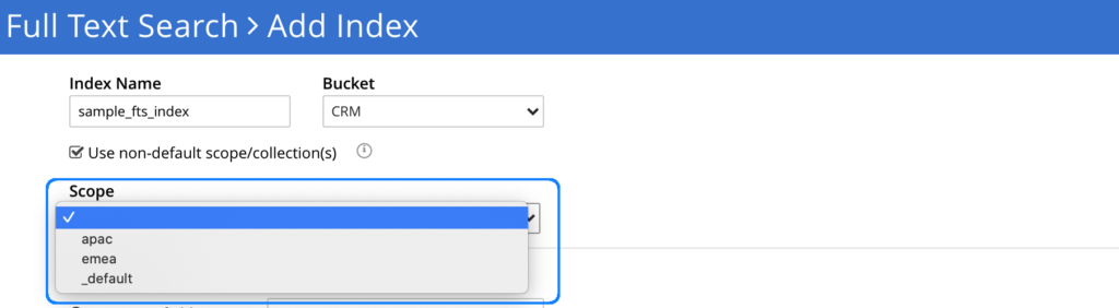 How to Use Full-Text Search across Couchbase Scopes & Collections