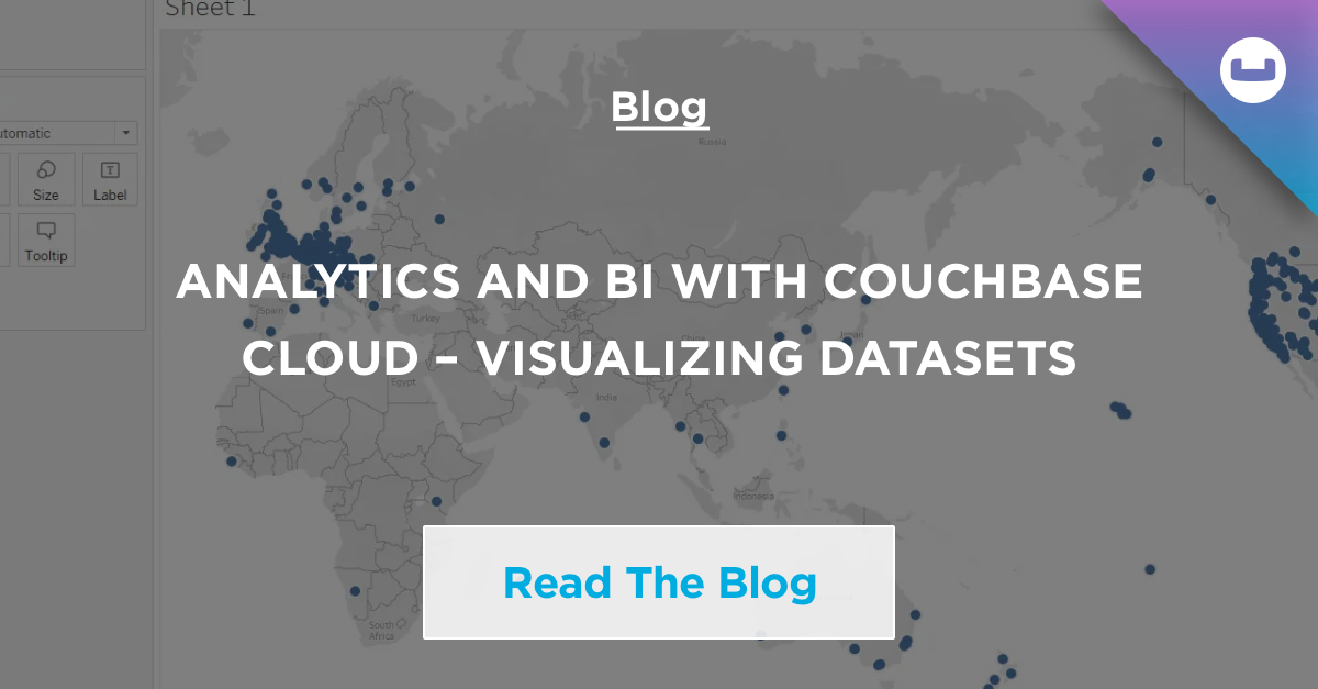 Analytics and BI with Couchbase Cloud - Visualizing Datasets - The ...