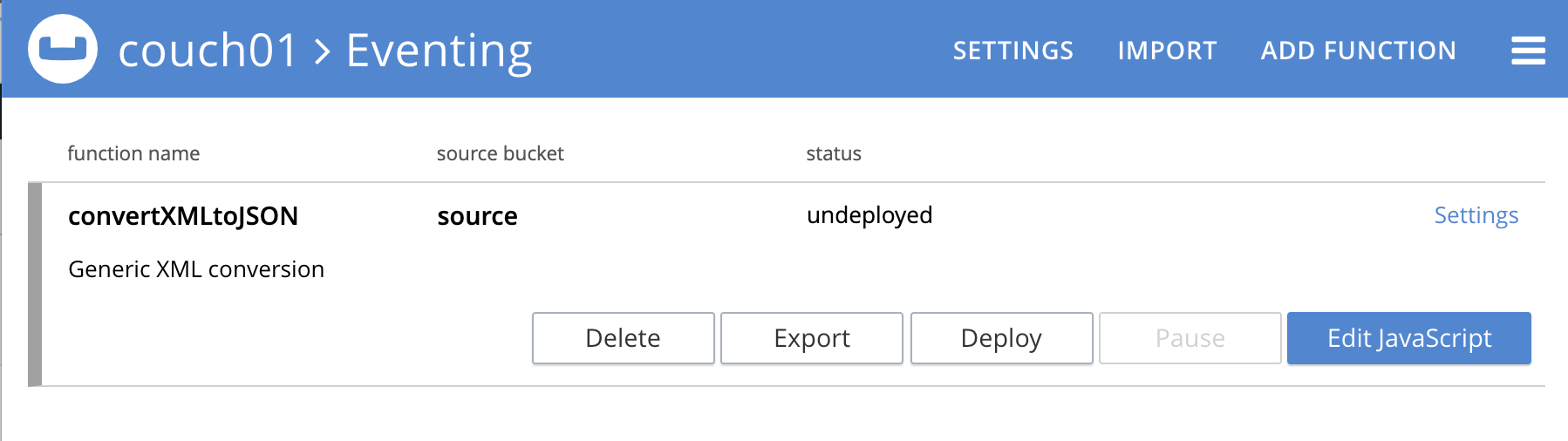 XML Database Best Practices - The Couchbase Data Model