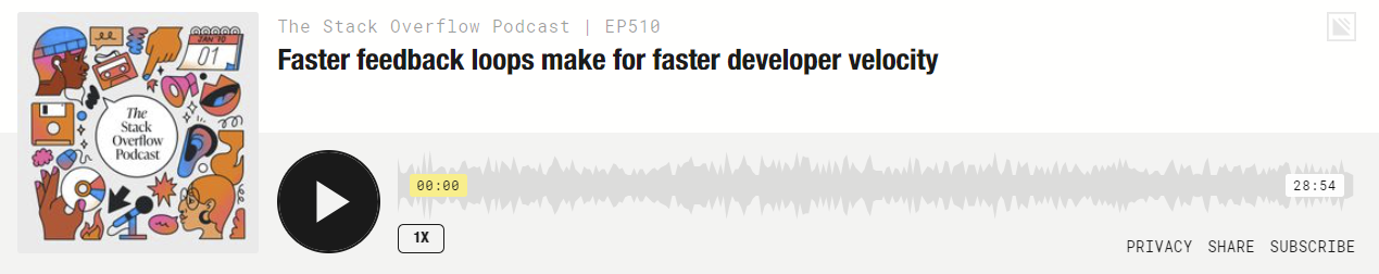 Developer Velocity on the Stack Overflow Podcast - The Couchbase Blog