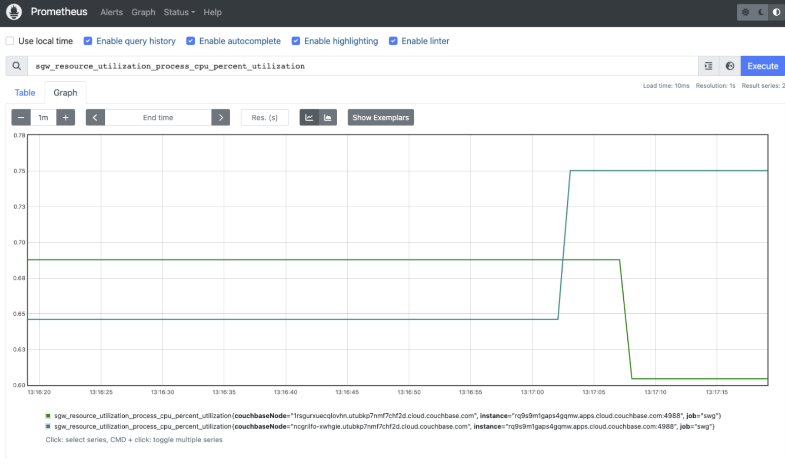 Monitor Capella App Services with Prometheus and Grafana