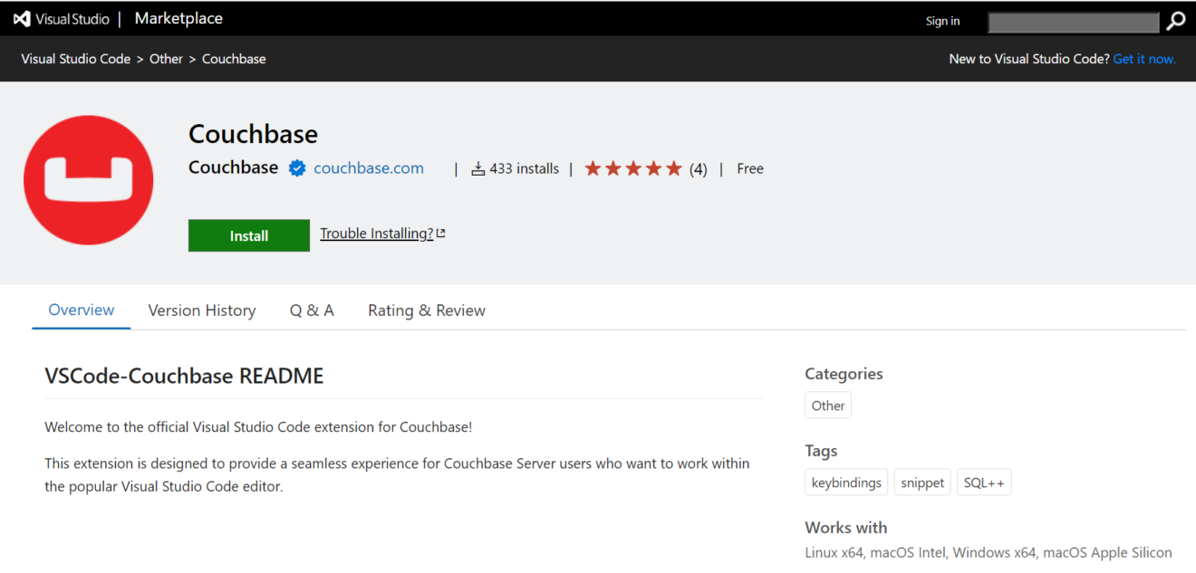Couchbase Visual Studio Code Plugin Supercharge Your Development The