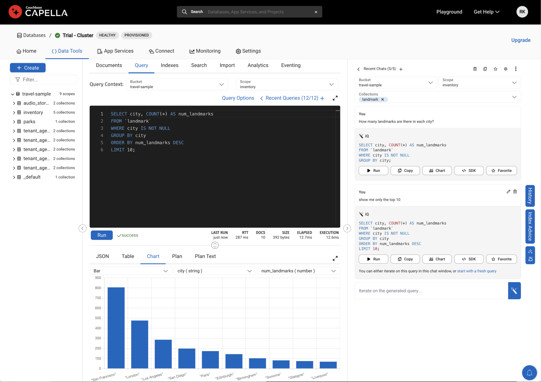 Couchbase Capella iQ is Now Generally Available - The Couchbase Blog