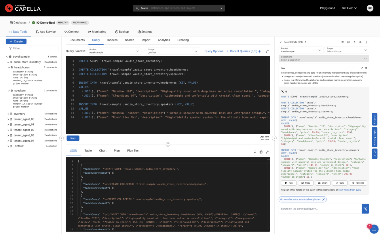 Couchbase Capella iQ is Now Generally Available - The Couchbase Blog