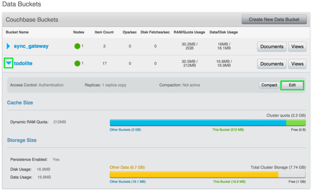 Connecting Couchbase Sync Gateway to Couchbase AMI on AWS