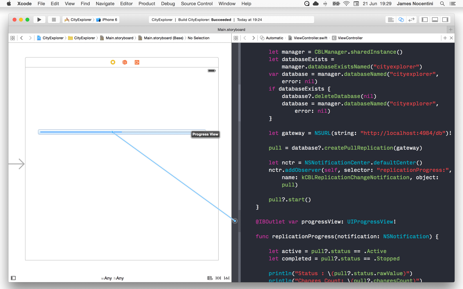 Displaying a Sync Progress Indicator in an iOS app - The Couchbase Blog