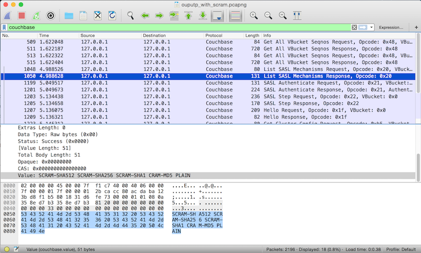 Watching Scram Authentication In Java The Couchbase Blog