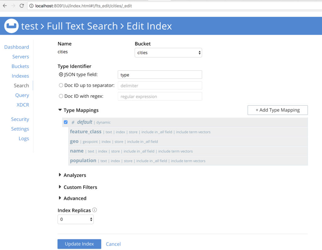 Geospatial queries: Using Python to search cities - The Couchbase Blog