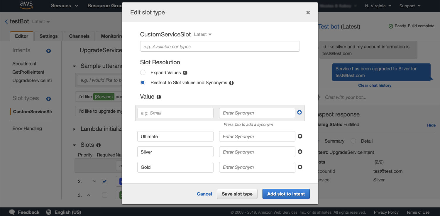 Building a Chatbot with Couchbase, Amazon Lex, and Node.js - The ...