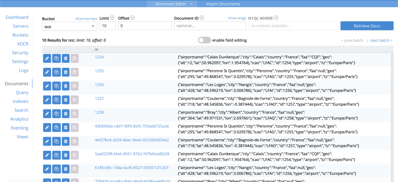 New in Couchbase 6.6: Import Docs Using Web Admin Console