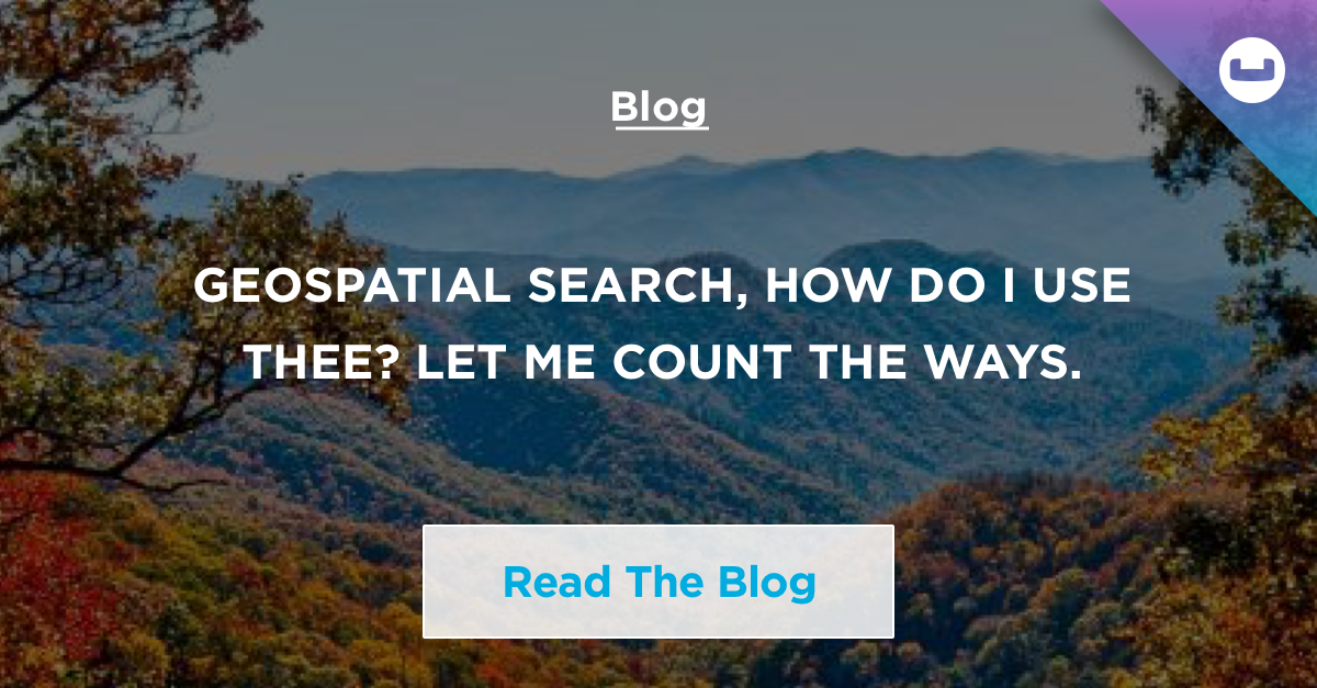 Using NoSQL for Geospatial Search Without a Spatial Database - The Couchbase Blog