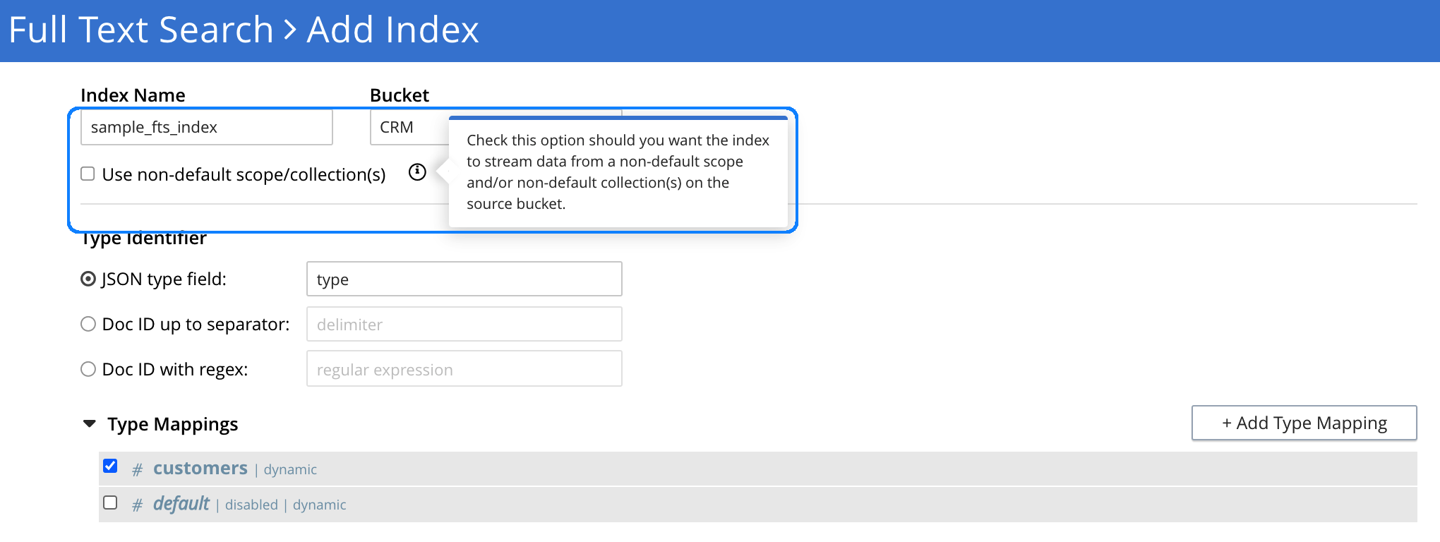 How to Use Full-Text Search across Couchbase Scopes & Collections