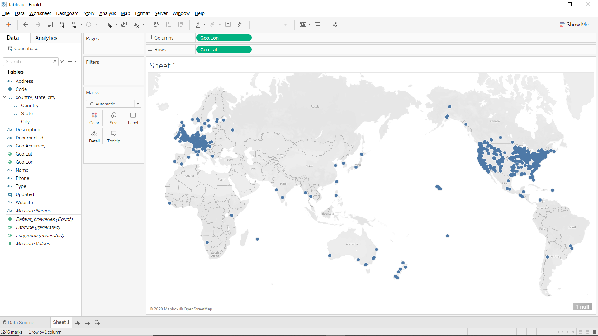 Analytics and BI with Couchbase Cloud - Visualizing Datasets - The Couchbase Blog