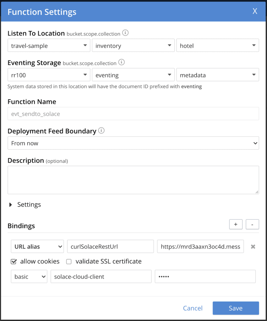 Event-Driven Architecture with Solace Event Broker & Couchbase