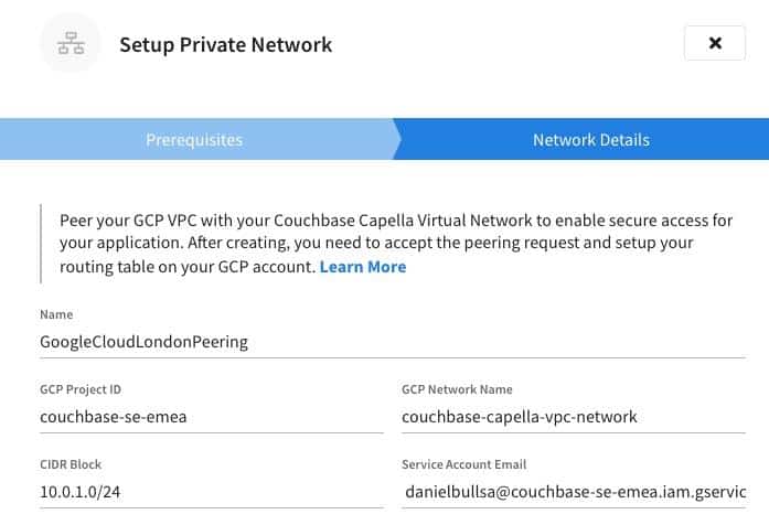 VPC Peering with Capella and GCP – A Walkthrough - The Couchbase Blog