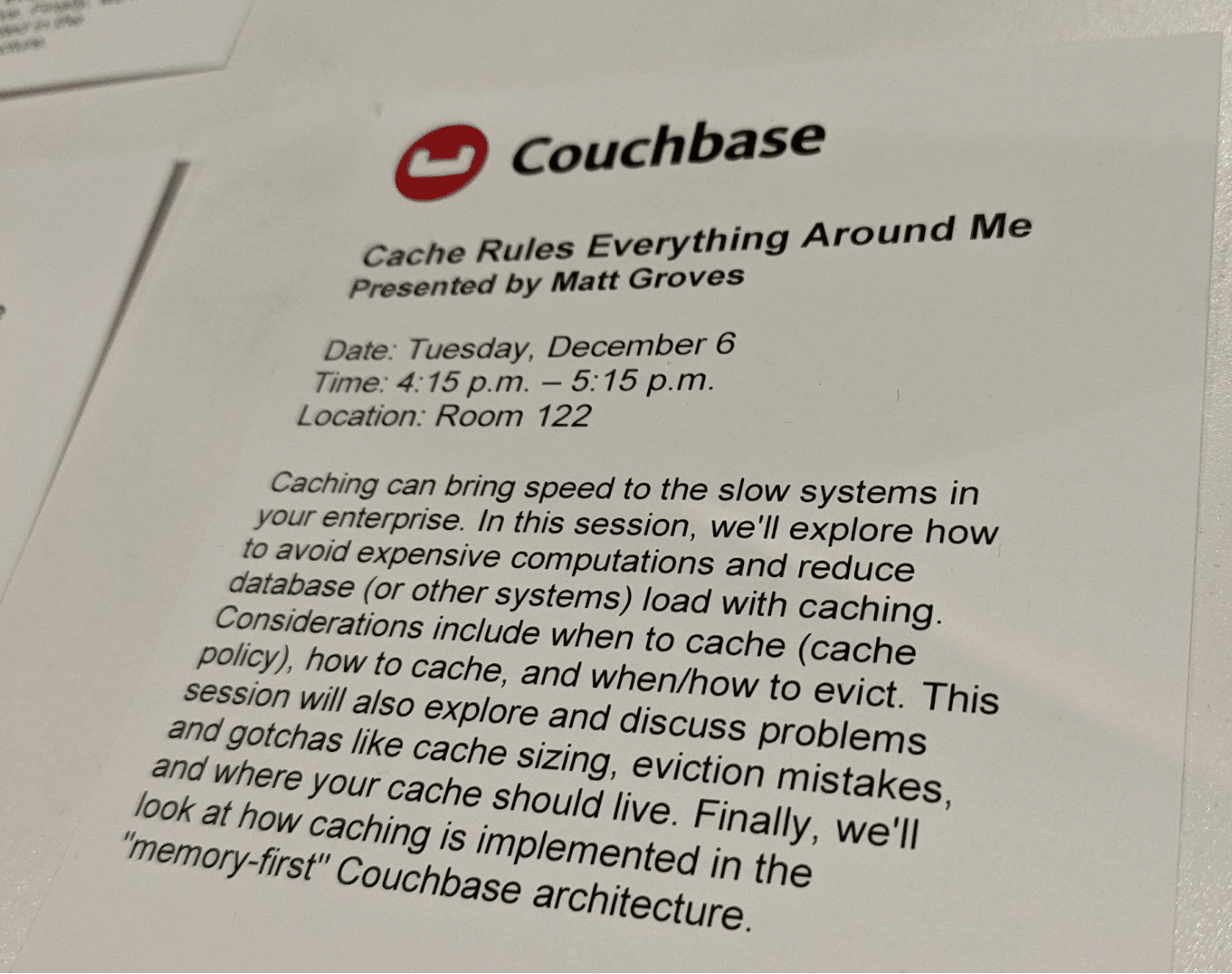 DevIntersection 2022 Recap - The Couchbase Blog