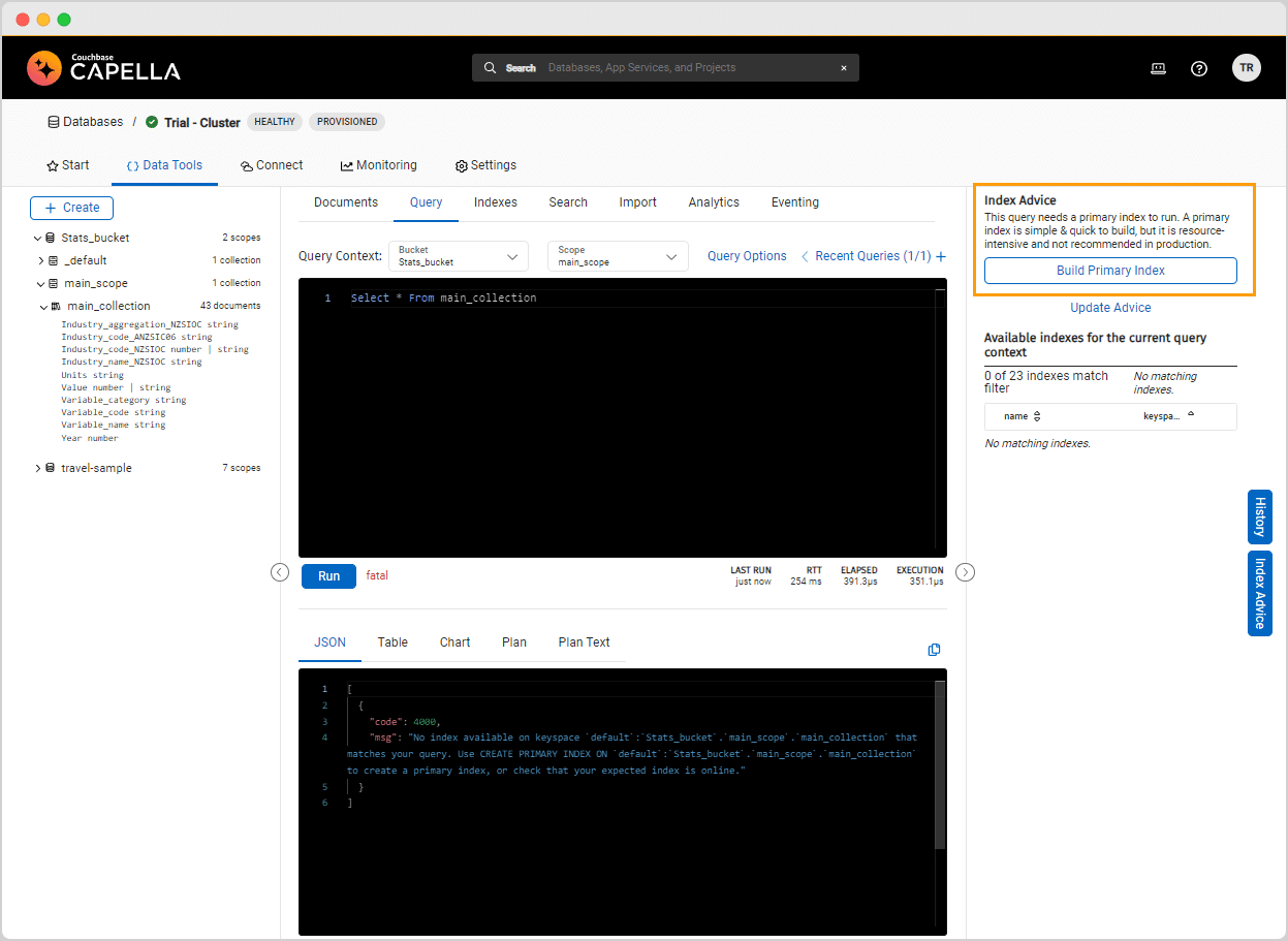 New Capella UI Enhancements Streamline Getting Started