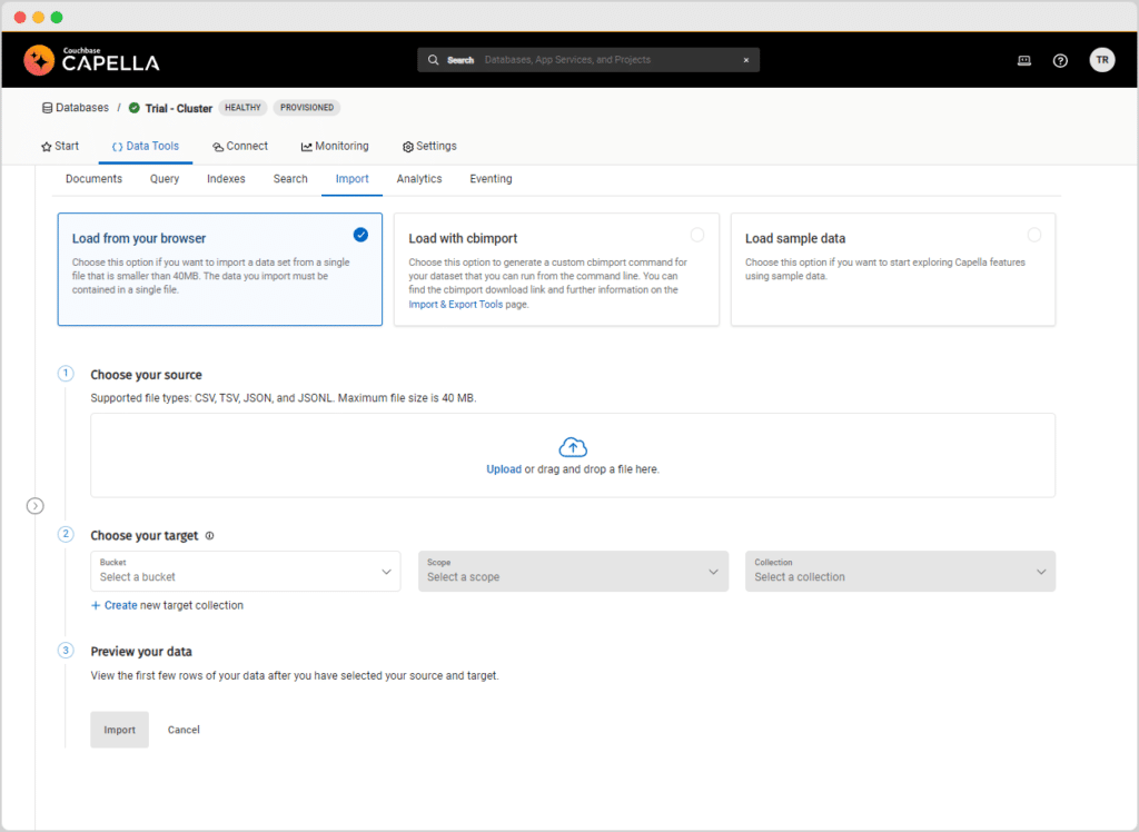 New Capella UI Enhancements Streamline Getting Started