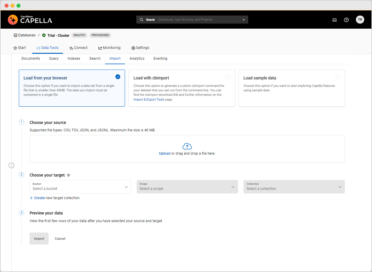 New Capella UI Enhancements Streamline Getting Started