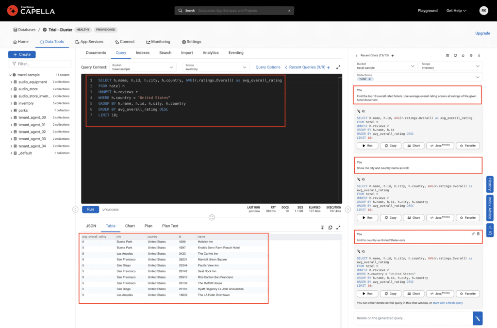 Couchbase Capella iQ is Now Generally Available - The Couchbase Blog