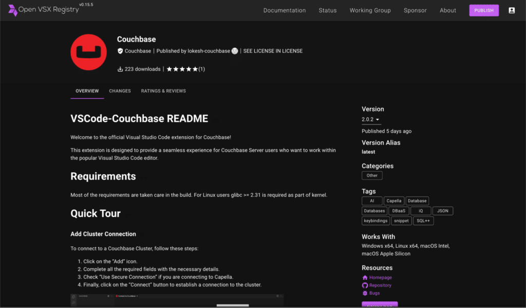 Elevating Remote Development: Couchbase VSCode Extension Now Supports GitHub Codespaces, Google ...
